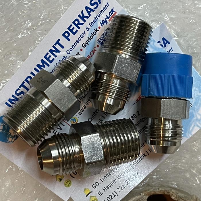 Jual Male connector 1/2 MNPT x 1/2 " JIC SS316 SUPERLOK - Jakarta Barat - CV INSTRUMENT PERKASA ...