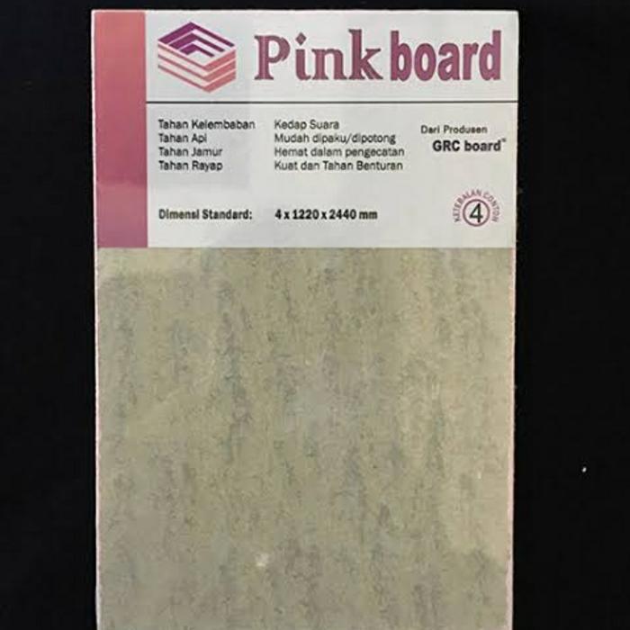 Jual GRC PINK Board 4MM X 1220 X 2440 / PAPAN SEMEN GRC - Jakarta Barat ...