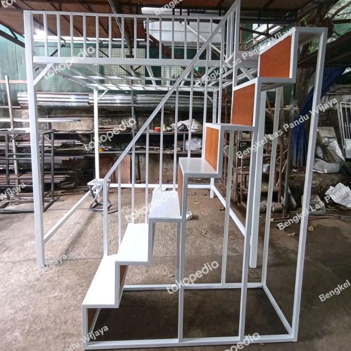 Jual Ranjang Besi Tingkat Atas Jumbo Tangga Trap Pager Custom - Jakarta ...