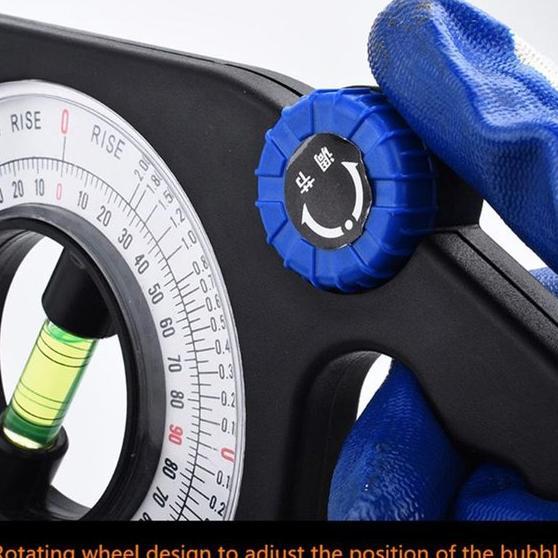 Jual Angle Meter / Alat Ukur Sudut Kemiringan / Waterpass Angel Meter ...