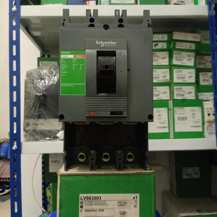 Jual MCCB CVS630F 3P 630A 36KA CVS630F COMPACT NEW SCHNEIDER ORIGINAL ...