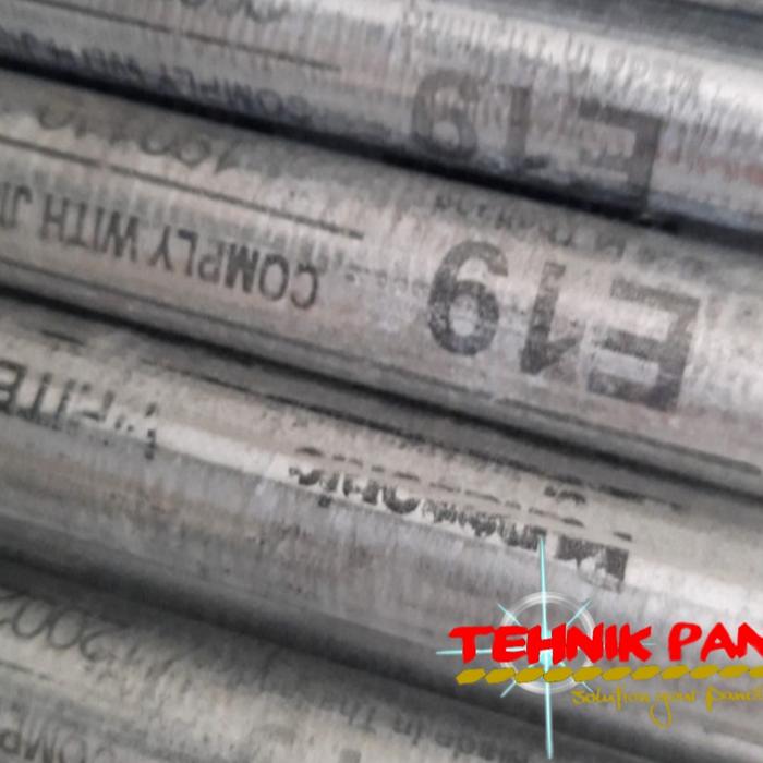 Jual Pipa Conduit Galvanis E19 Panasonic / Pipa besi PANASONIC ...