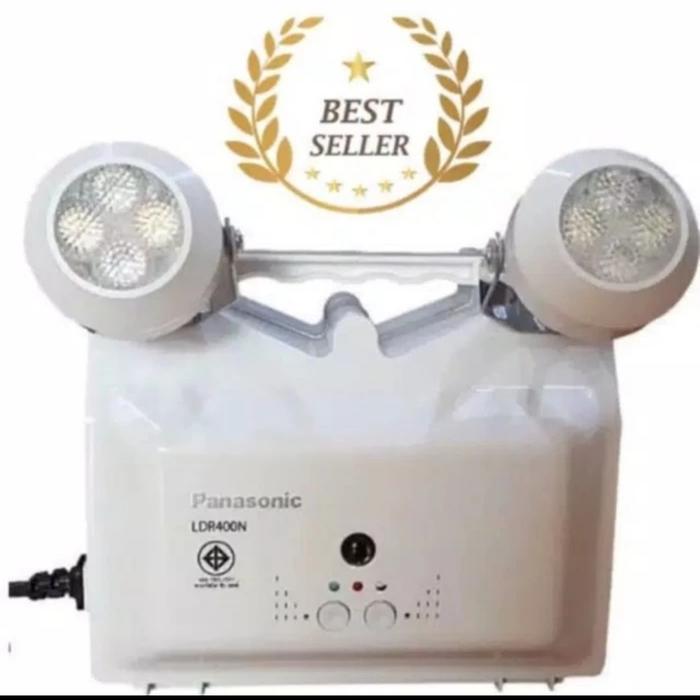 Jual Panasonic Lampu Emergency Led Twin Spotlight LDR400N - LDR 400N ...