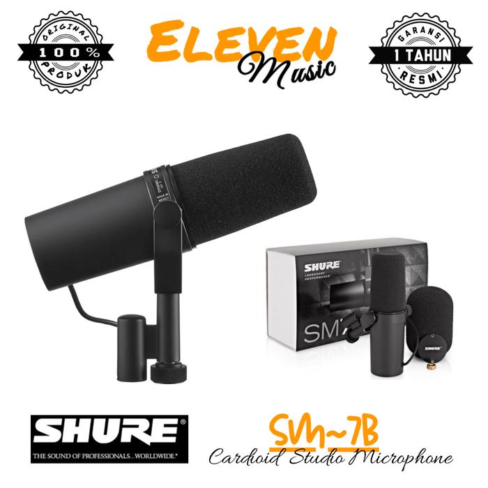 Jual shure sm7b sm-7b sm 7 b dynamic broadcast microphone - Jakarta ...