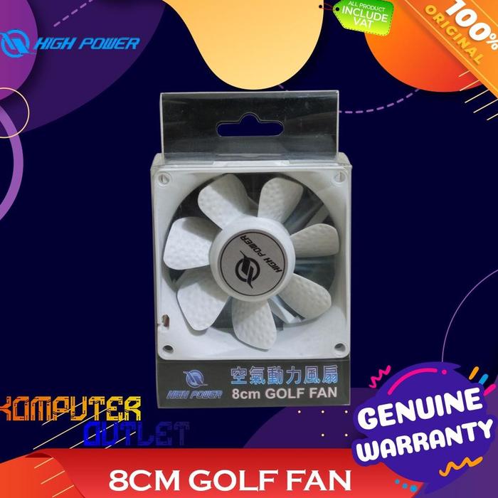 Jual Kipas Fan Casing Komputer 80 Mm 8 Cm 3 Pin & Molex - High Power ...