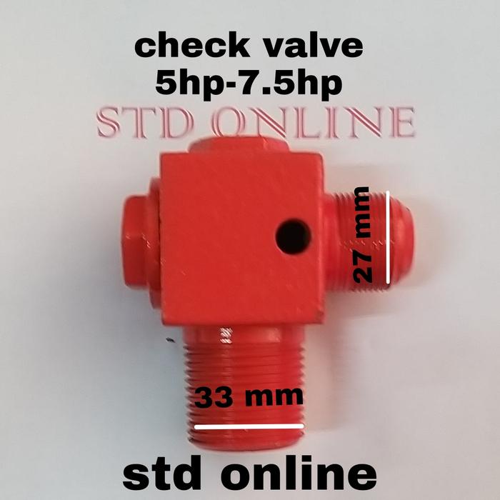 Jual Check valve kompresor 5Hp -7.5hp drat 27mm - Kab. Tangerang ...
