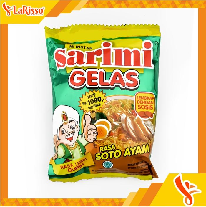 Jual SARIMI GELAS MIE SEDUH 10X30GR RASA SOTO AYAM - Kab. Jember ...