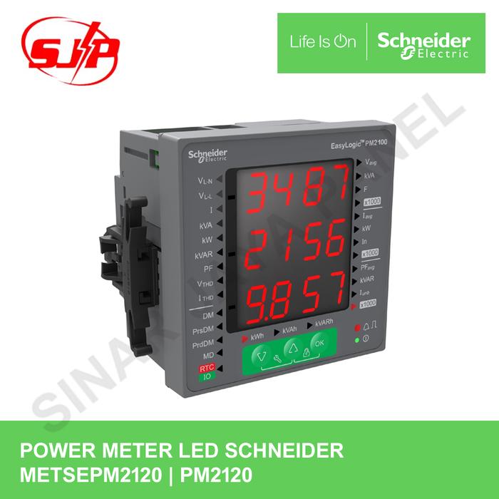 Jual POWER METER SCHNEIDER METSEPM2120 PM2120 EASYLOGIC ORIGINAL ...