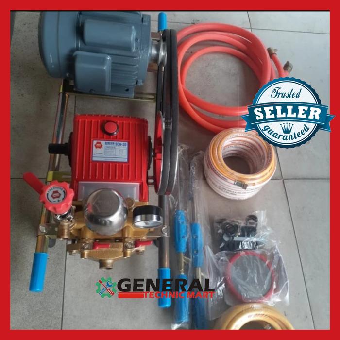 Jual Power Sprayer SANCHIN 20 mesin cuci steam mobil motor listrik 1hp - Jakarta Pusat ...