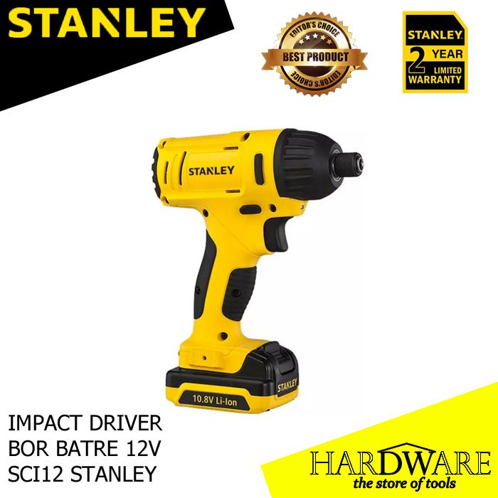 Jual STANLEY SCI12 SCI12 10.8V 12V LI-ION IMPACT DRIVER BOR CORDLESS ...