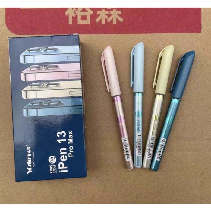 Jual (12pcs) PENGELL APPLE 13 promax/ pulpen gell ipen 13 murah - 603 ...