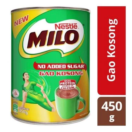 Jual Milo Instant Powder Malt Gao Kosong 450gr Milo Kaleng Tin ...