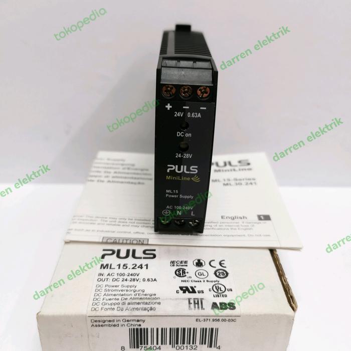 Jual power supply puls ML15. 241 - Jakarta Barat - darren elektrik ...