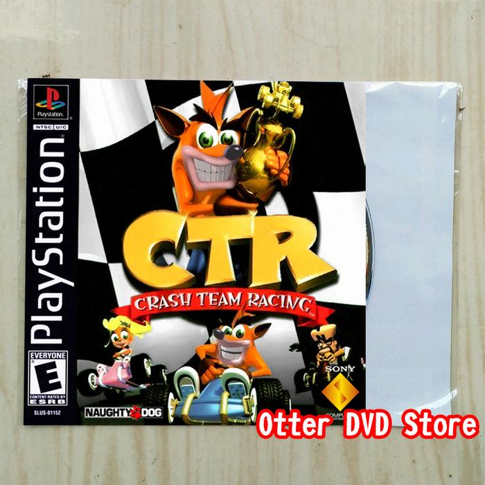Jual Kaset CD Game Ps1 Ps 1 CTR Crash Team Racing - Kab. Tangerang ...