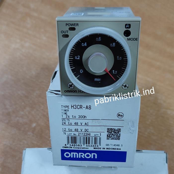 Jual Timer H3CR A8 12V 48V 24V DC Omron original - Jakarta Utara ...