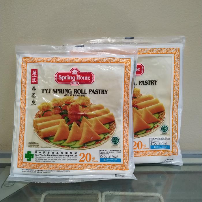 Jual OS Spring Roll Skin Pastry 8.5" isi 20 pcs - Jakarta Selatan ...