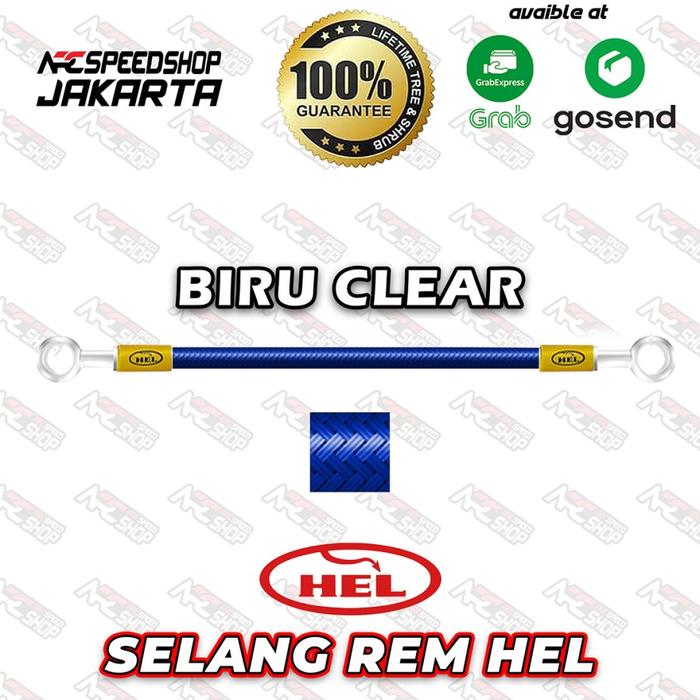 Jual Selang Rem HEL Ninja 250 Fi ABS - MERAH CLEAR - Jakarta Pusat ...