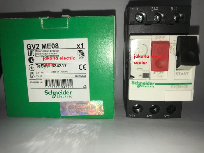 Jual GV2ME SCHNEIDER Circuit Breaker 08 smpai 16 - Kota Tangerang ...