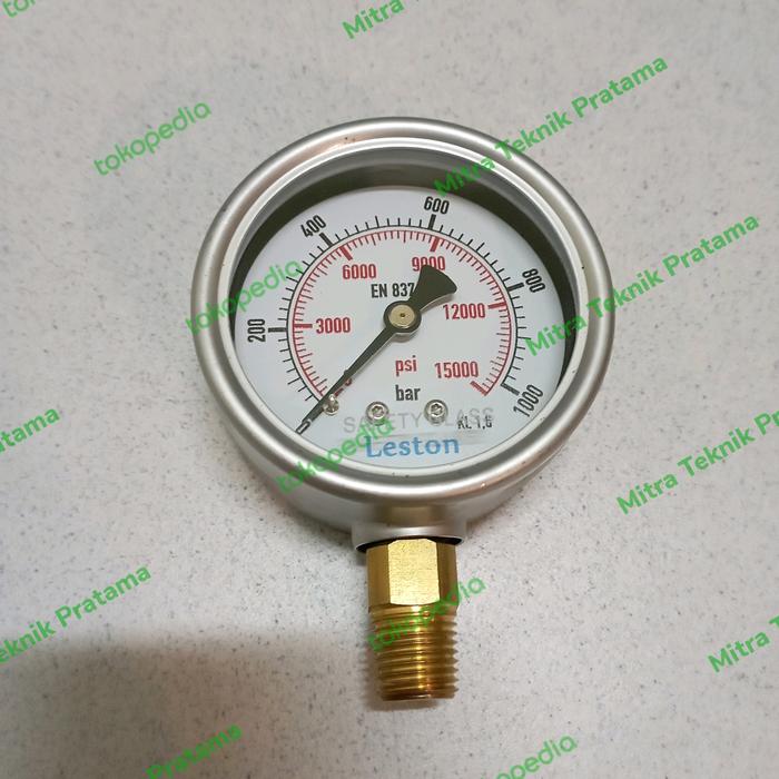 Jual Pressure Gauge 2,5 inch 1000 Bar / 15.000 psi - Jakarta Barat - Mitra Teknik Pratama ...