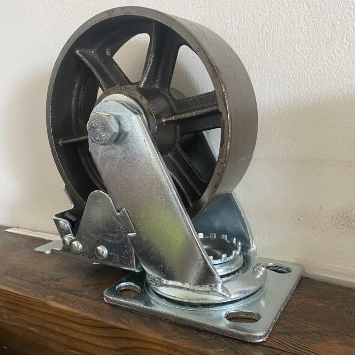 Jual RODA BESI , RODA TROLI BESI CAST IRON WHEEL 6" - Kab. Sidoarjo ...