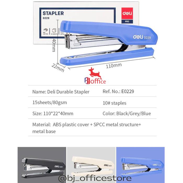 Jual Stapler DELI E0229 / Hekter 0229 No 10 Murah - Kota Bandung - Storebjoffice | Tokopedia