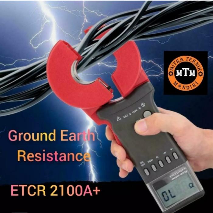 Jual ALAT UKUR DIGITAL CLAMP ON GROUND EARTH RESISTANCE TESTER METER ...