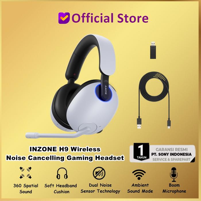 Promo Sony INZONE H9 Wireless Noise Cancelling Gaming Headset Headphone ...
