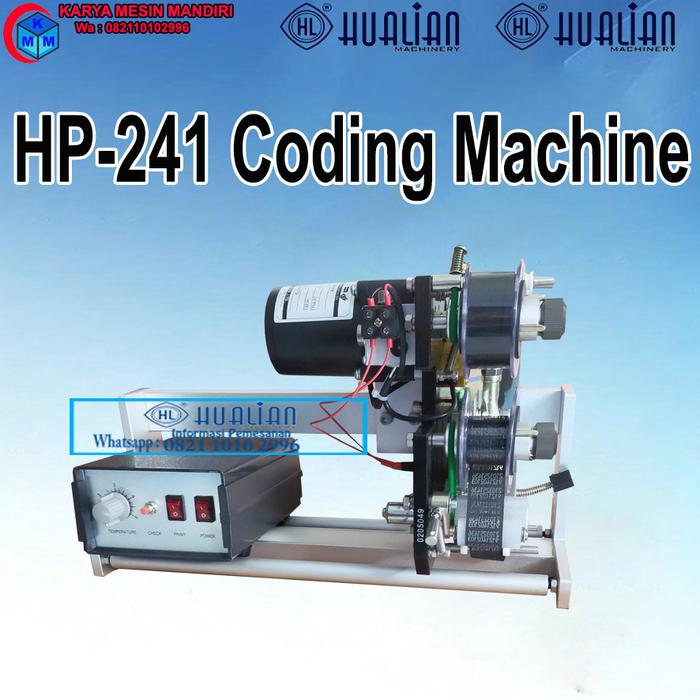 Jual Mesin Coding HP-241 Mesin Cetak Tanggal kemasan plastik packaging ...