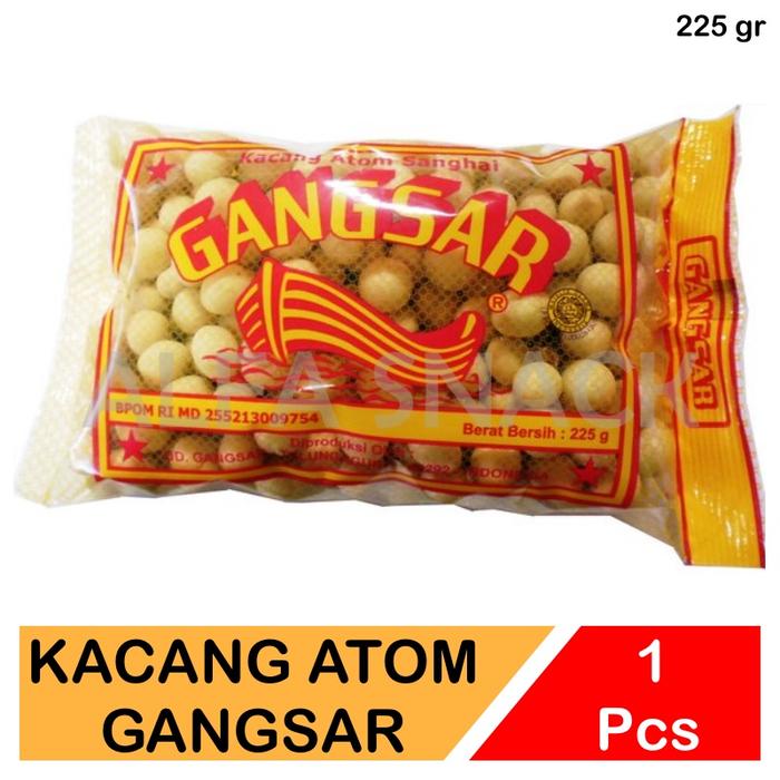 Jual Kacang Atom Shanghai Gangsar Jumbo 225 gram Enak dan Gurih - Kab ...