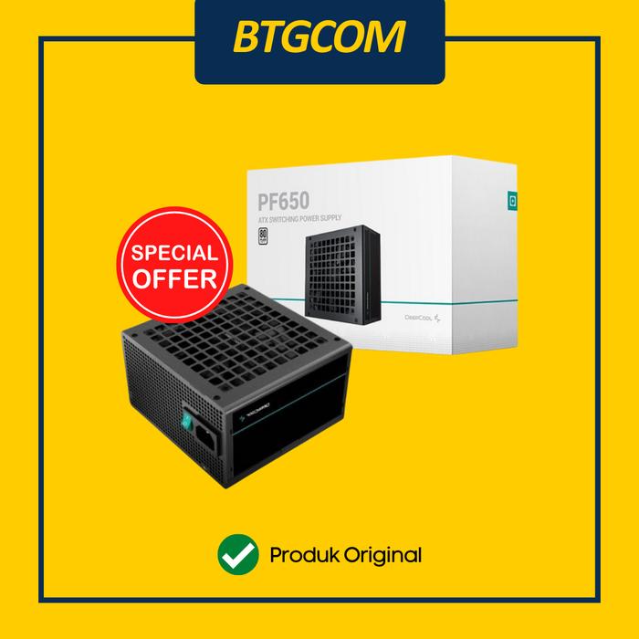 Jual DEEPCOOL PF650 80 PLUS PSU POWER SUPPLY 650W 650 WATT - Kota ...