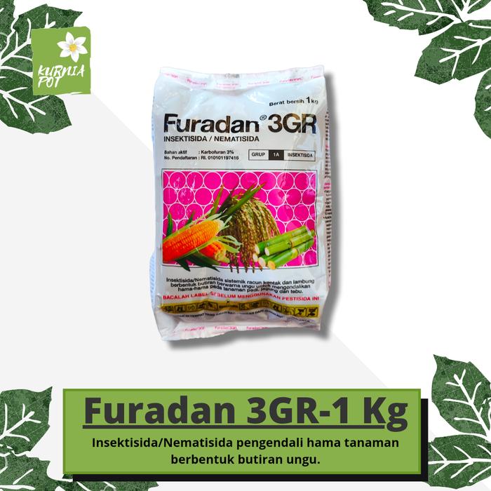 Promo Insektisida FURADAN 3GR kemasan 1 Kg pembasmi hama tanaman - Kota ...