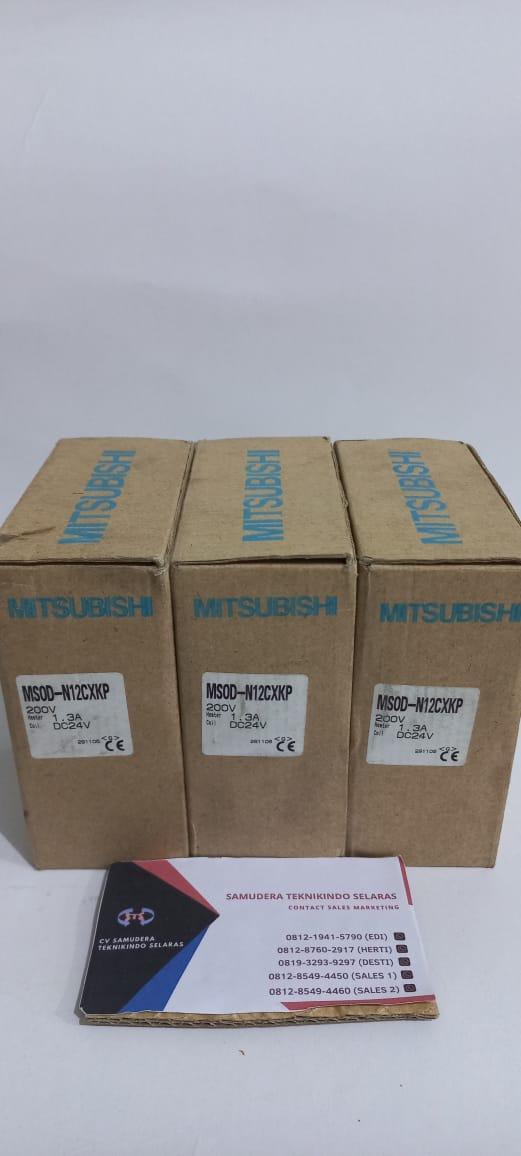 Jual Mitsubishi MSOD-N12CXKP 1.3 a Magnetic Contactor Starters - Kab. Bekasi - SAMUDERA ...
