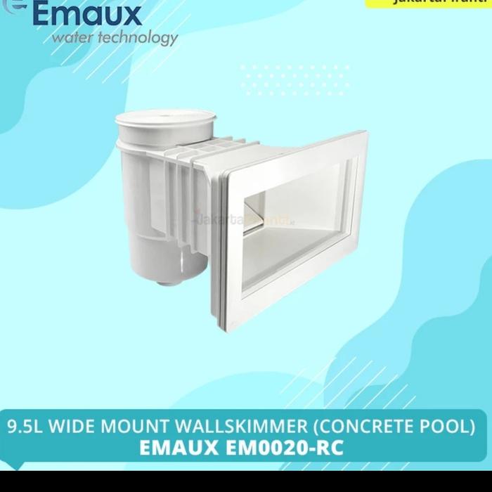 Jual SKIMMER BOX EMAUX EM0020 RC wide mouth wall skimmer 1.5 inch ...
