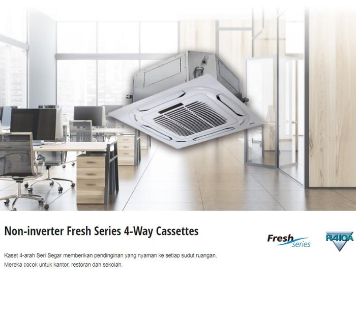 Jual AC Panasonic 4 Way Cassette Round Flow Fresh Air Non Inverter ...