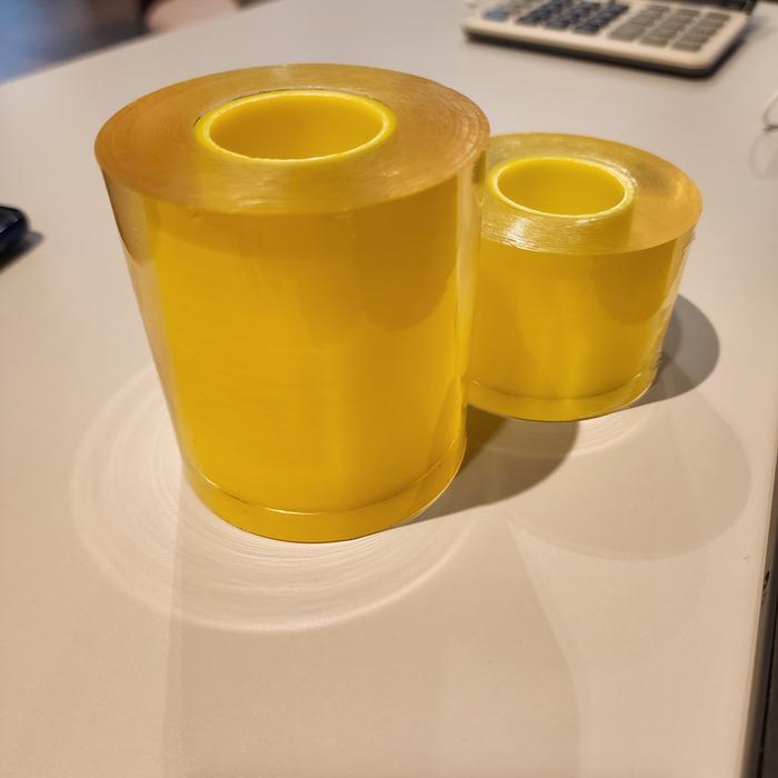 Jual Plastic wrapping roll Jam Tangan watch protective film lebar 50mm ...