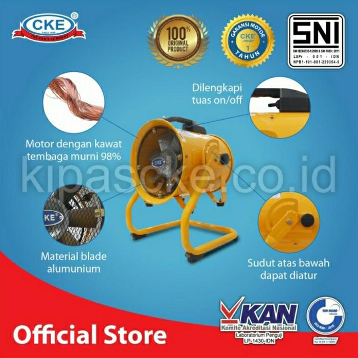 Jual SHT-25 Portable Ventilator 10 Inchi Blower Hisap / Blower ...