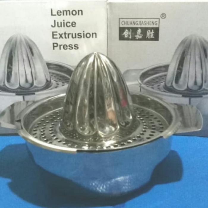 Jual Perasan Jeruk Stainless Manual Alat Pemeras Peresan Jeruk Mangkok ...