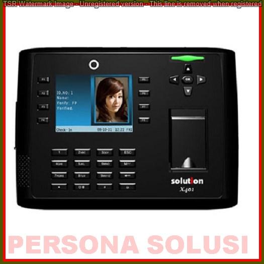 Jual Solution X401 - Mesin Absen Finger - Kota Surabaya - Persona ...