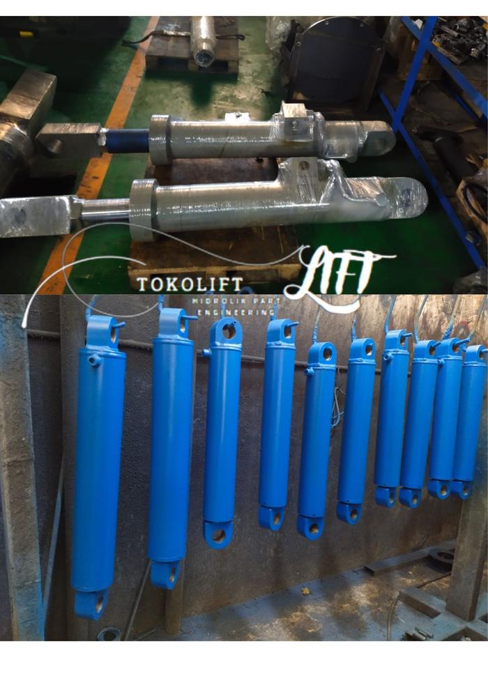 Jual silinder hidrolik / cylinder hidrolik double Rod (custom) - Kota ...