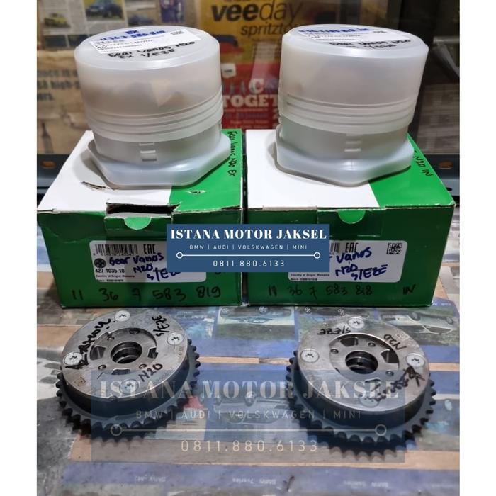 Jual GEAR VANOS BMW F10 F30 N20 SET EX dan IN 11367583819 / 818 ...