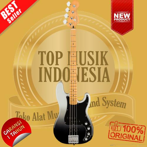 Jual Fender Player Plus Precision Bass Guitar, Maple FB, Silver Smoke 014-7362-336 - Jakarta ...