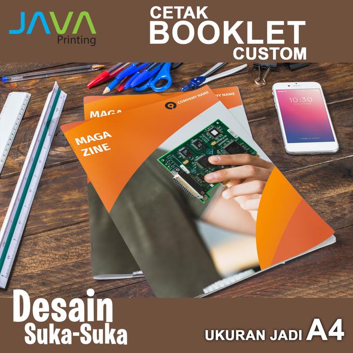 Jual Cetak Booklet A4 -Print Buku-Cetak Compay Profile-Staples Tengah A4 - Jakarta Selatan ...
