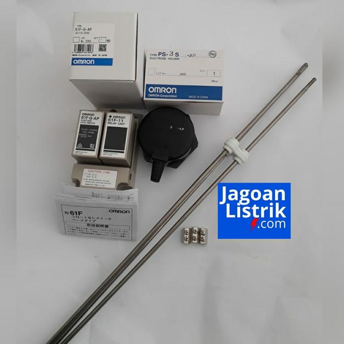 Jual 1 Set WLC PS-3S-AP PS3S Omron Lengkap Relay Control 61F-G-AP Stick ...