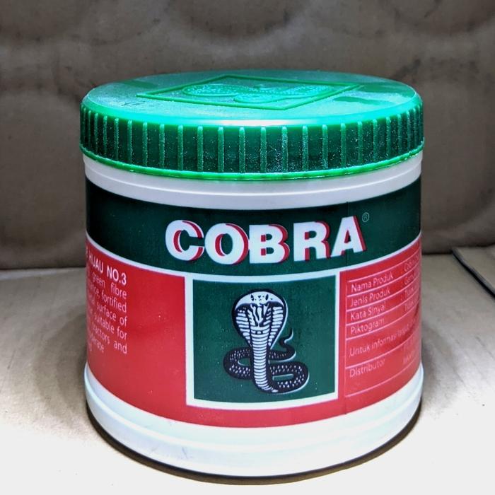 Jual stempet grease chasis sasis merek cobra warna hijau tua 500gram ...