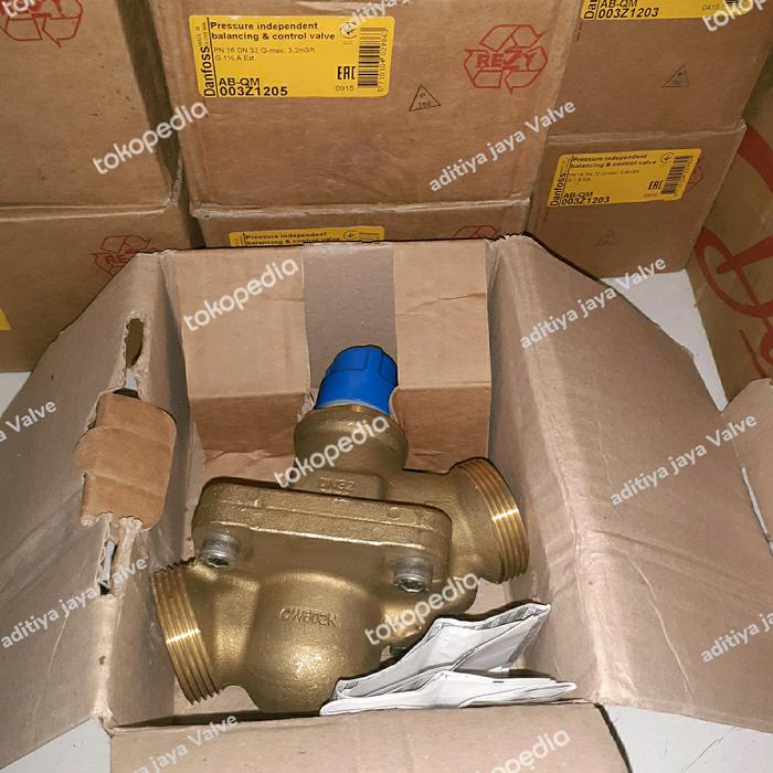 Jual Danfoss pressure independent balancing dan control valve AB-QM ...