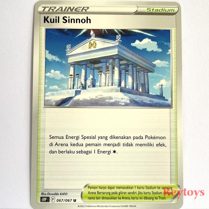 Jual Pokemon Indonesia S10P Penyulap Ruang - 067 Kuil Sinnoh - Jakarta Utara - ReyToys | Tokopedia