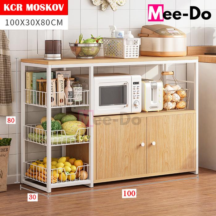 Promo Rak Dapur Mee Do Susun Minimalis Rak Oven Microwave Bumbu ...