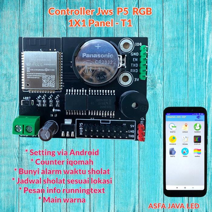 Jual CONTROLLER JWS P5 RGB - 1X2PANEL - T1 - Kota Blitar - ASFA DIGITAL ...