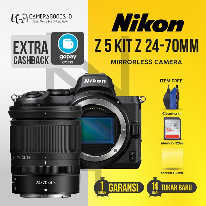 Jual Nikon Z 5 Mirrorless Digital Camera Nikon Z5 Body Only - Z5 kit 24 ...