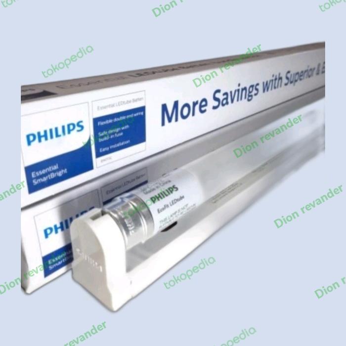 Jual Lampu philips led neon tl panjang 16wat + rumah 1set. gosend ...